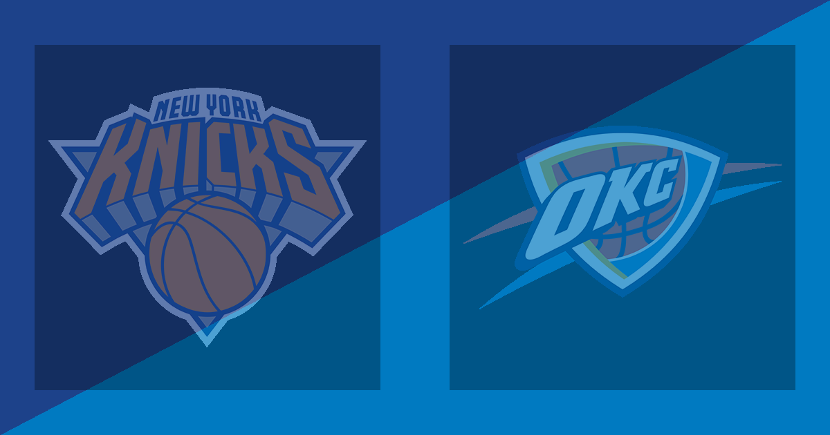 New York Knicks vs Oklahoma City Thunder Prediction, Odds & Picks | 03. ...